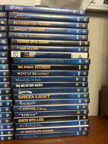 Huge Set of 44 Warner Brothers Archive Collection DVDs FULL LIST IN ...