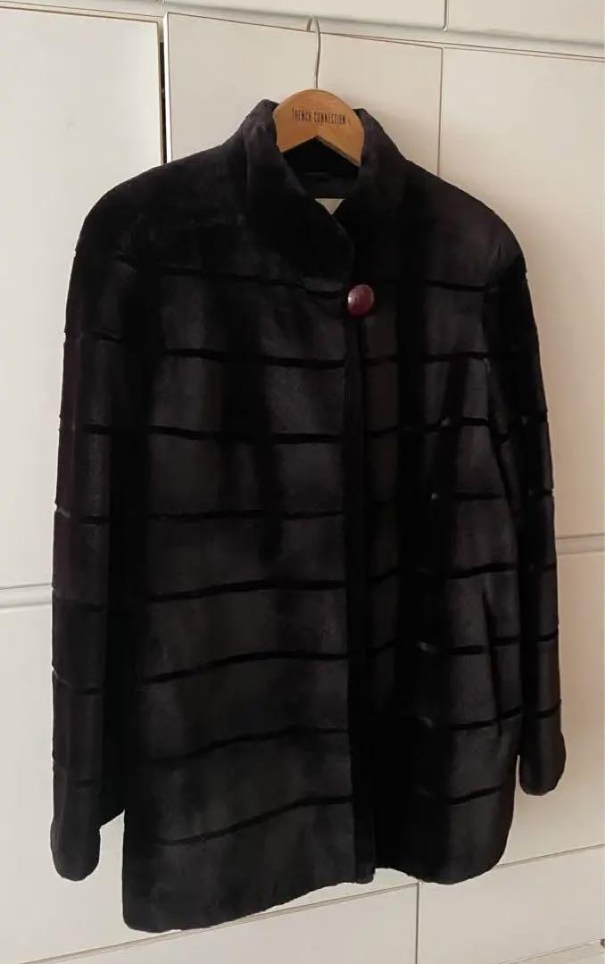 Altima Shared Mink Coat Real Fur Kinoshita Bussan size L-XL Altima Shared Mink Coat Real Fur Kinoshita Bussan size L-XL