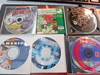 Lot of 6 PC CD-ROM Games ADULT OWNED | eBay