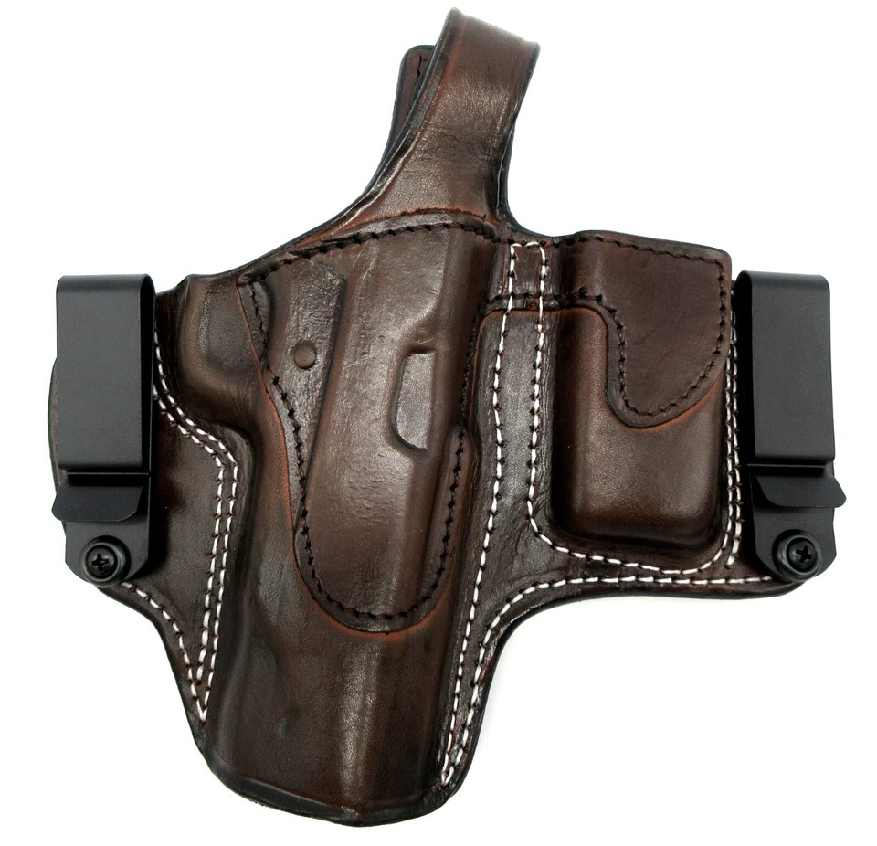 Right Hand Dual Clip IWB OWB Holster with Mag Carrier for 5" 1911 ...