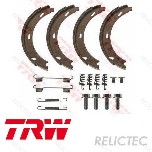 Rear Parking Brake Shoe Set for MB Chrysler:W203,S203,CL203,C209,A209 ...