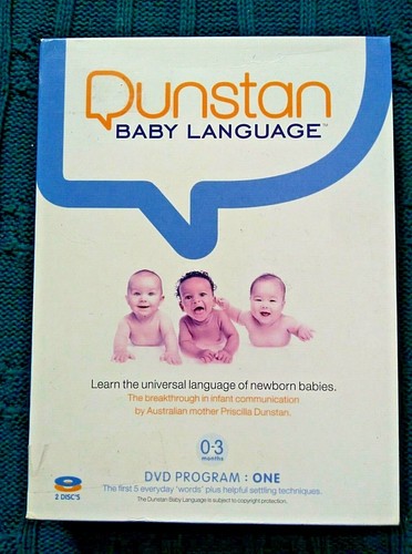 DUNSTAN - BABY LANGUAGE – PROGRAM ONE – 0 -3 MONTHS – DVD, 2-DISC BOX ...
