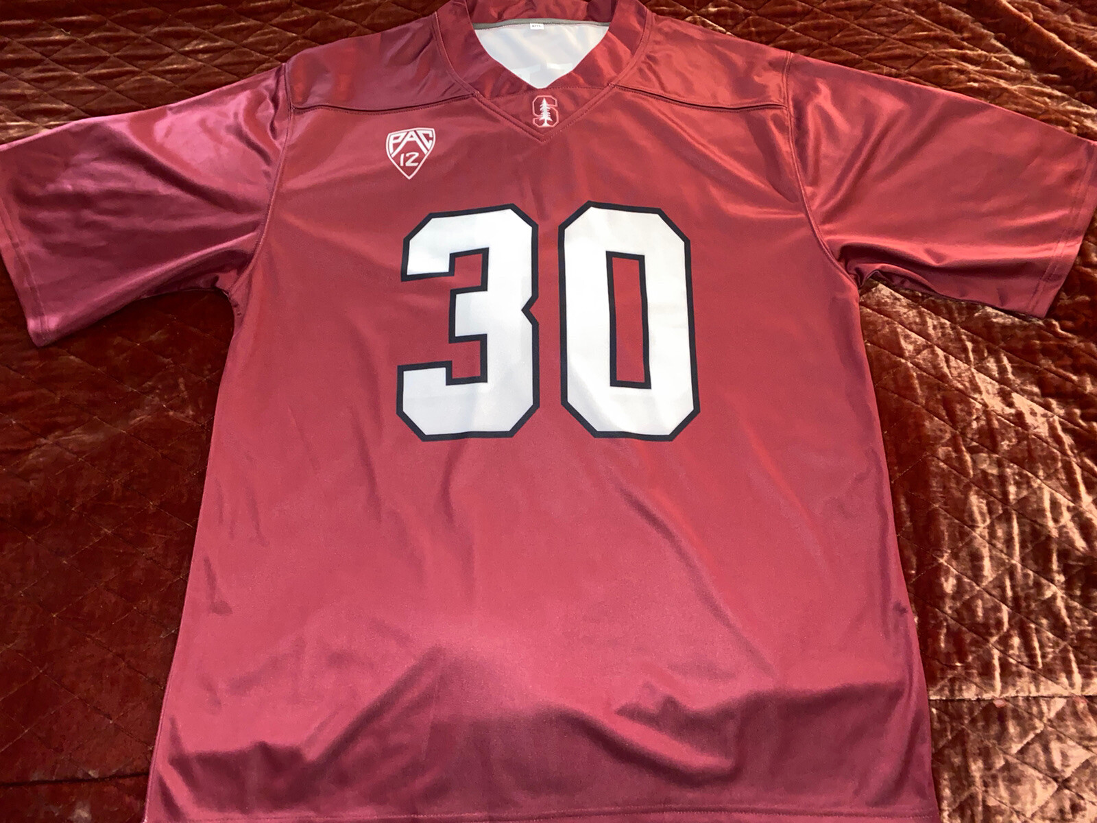 UNSIGNED CUSTOM James Lofton Stanford Screen print Jersey 2XL New! | eBay