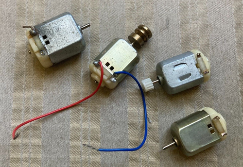 Vintage Mabuchi Motor Lot of 4 Motors DIY RC Slot Car - Tested | eBay