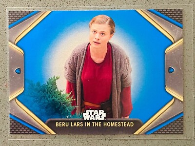 2023 Topps Star Wars Obi-Wan Kenobi #86 Beru Lars in The Homestead Blue ...