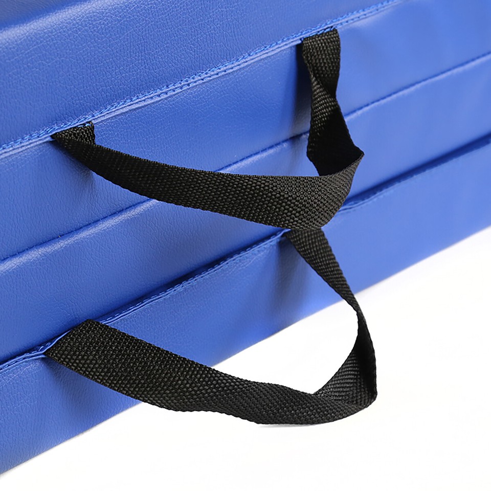 Gymnastics Mat 4'X10'X2" Folding Fitness Yoga Stretch Workout Gym ...