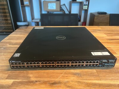 Dell EMC S4820T 48-Port 10GBase-T Top-of-Rack Data Center Switch with 4 ...