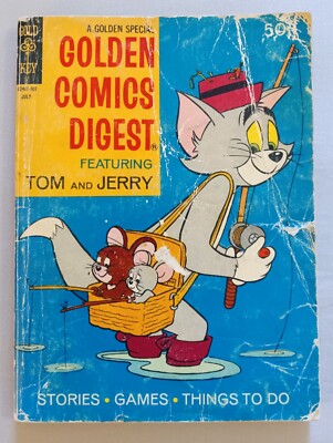 GOLDEN COMICS DIGEST #18, FR-GD, GOLD KEY, TOM AND JERRY, 1971 | eBay