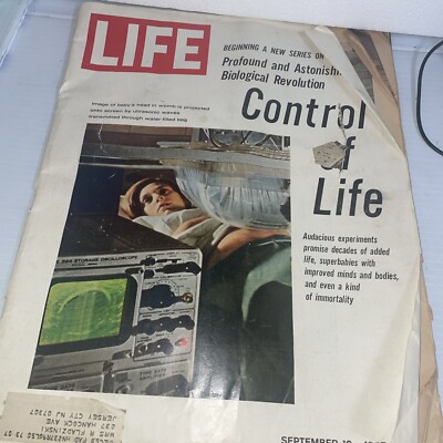 LIFE MAGAZINE SEPTEMBER 10, 1965 CONTROL OF LIFE Used Some Flaws | eBay
