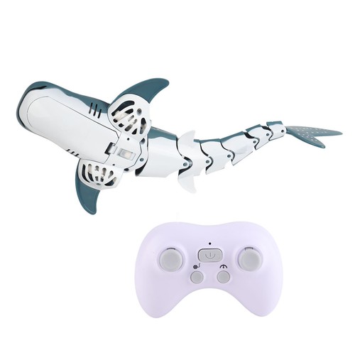 Remote Control Whale Boat 4 Way Waterproof Electronic 2.4GHz RC Whale ...