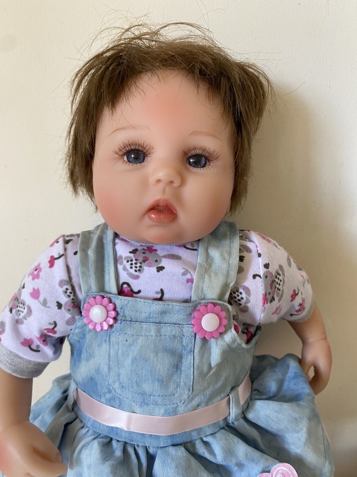 Reborn Dolls Baby 22 inch 55cm Reborn Baby Doll Toddler Lifelike | eBay UK