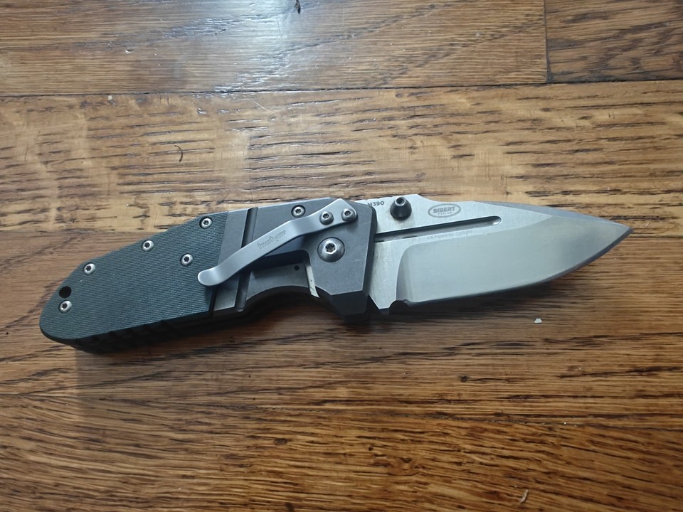 Benchmade 755 MPR Shane Sibert Titanium G10 M390 *Missing Original ...