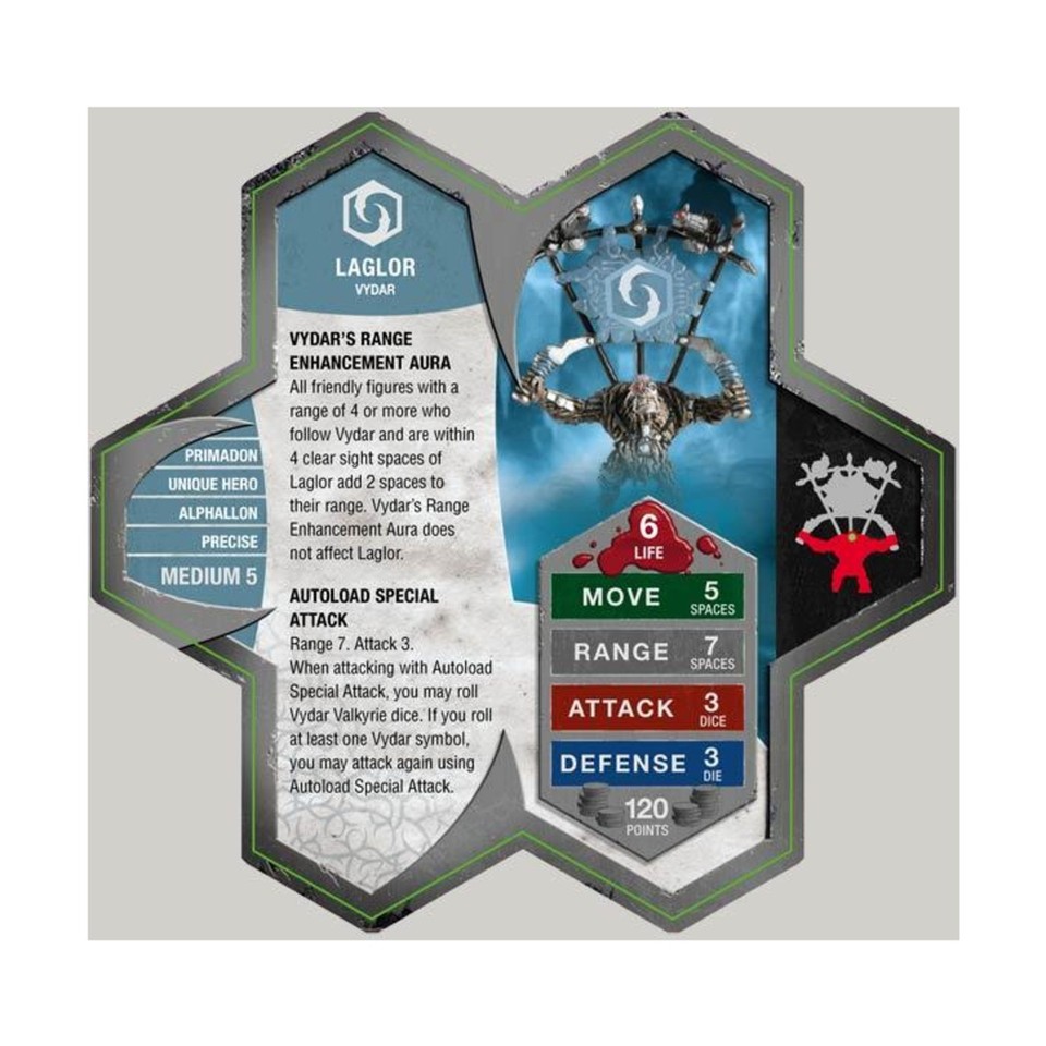 Crest of the Valkyrie - Vydar's Flag Bearer, Laglor Fair/Mint ...