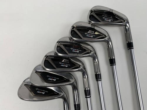 TaylorMade M4 Iron Set 7-PW+AW+SW Tuned Performance 45g Ladies Graphite ...