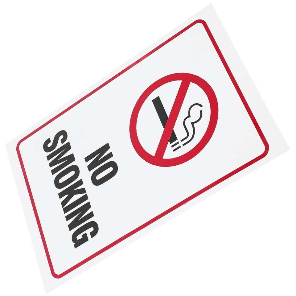 No Smoking Sign Business No Smoking Aluminum Sign Warning Sign For ...