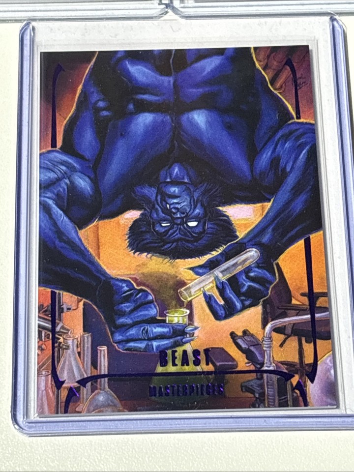 Marvel Masterpieces Nahuel Grego Beast Emerald Green, Framed, Epic ...