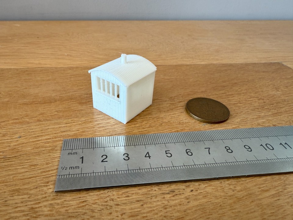 OO / HO Gauge Trackside Lamp Hut 1:76 Scale for Model Railway | eBay UK