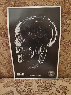 Terminator Genisys AMC Real D 3D Movie Poster - 11x17 | eBay