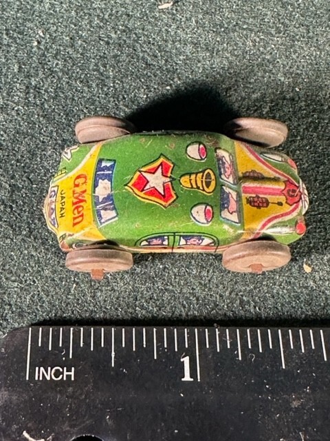 Vintage G-Men Gangster Crime Tin Litho Toy Car Japan, G-Man, FBI | eBay