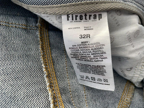 FIRETRAP Men's Blue Cargo Chino Jeans Size 32 R | eBay UK
