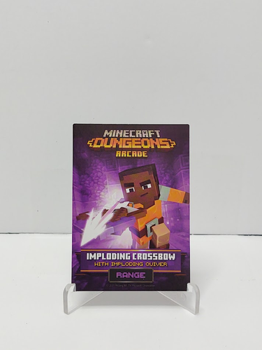 Minecraft Dungeons Arcade Cards Series 1 (Foil + Non-Foil) Raw Thrills ...