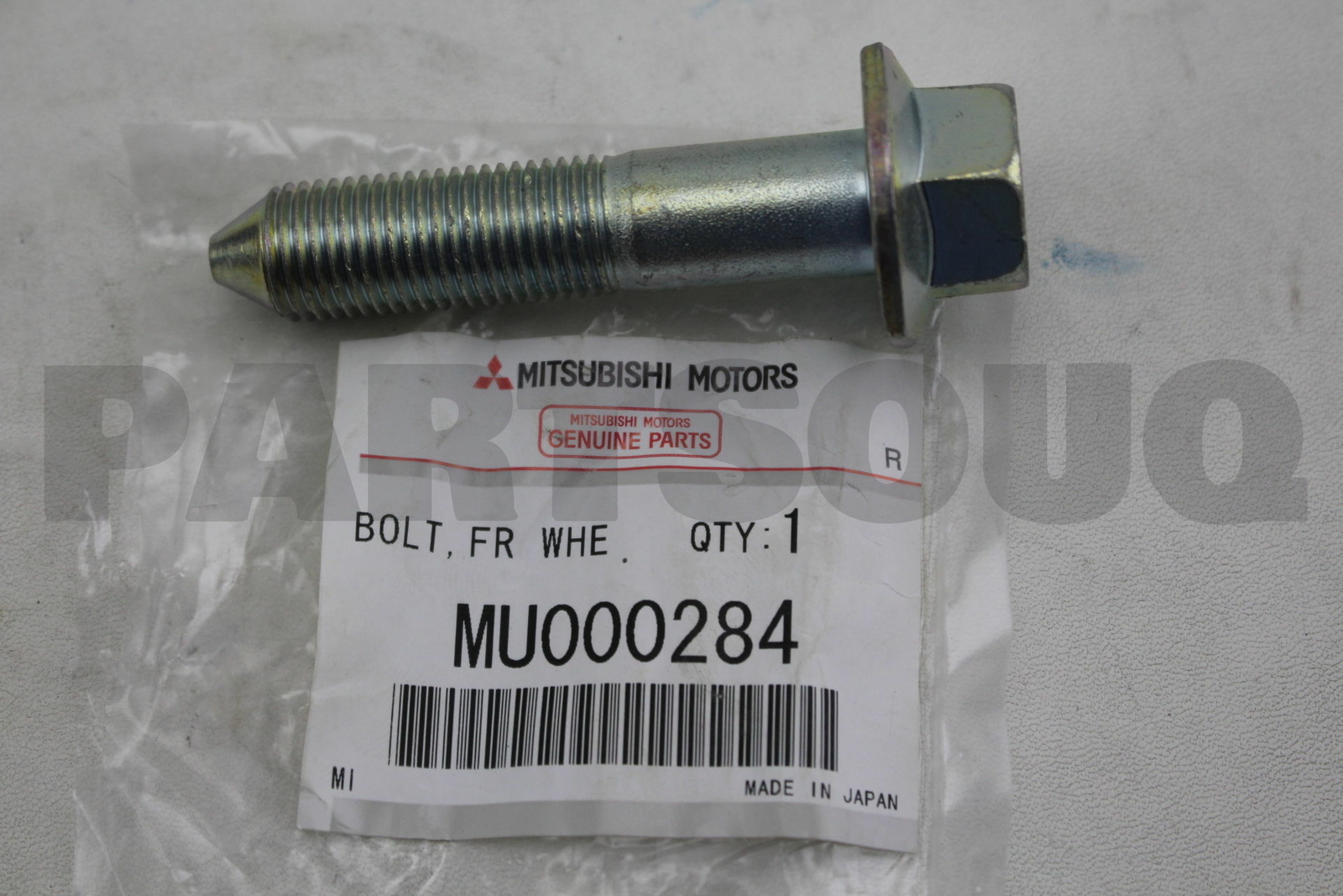 MU000284 Genuine Mitsubishi BOLTFR WHEEL HUB | eBay