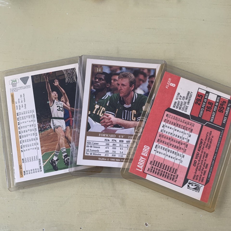 3 Larry Bird Cards | eBay