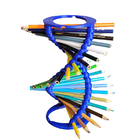 Double Helix DNA Desk Organizer - Durable Pencil Holder for 23 Pencils ...