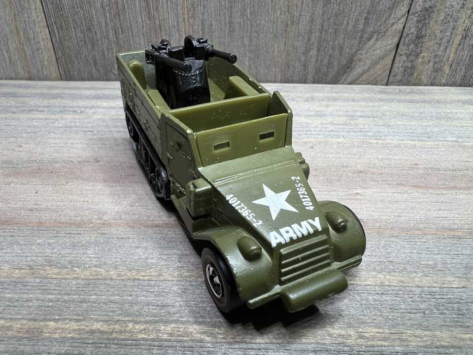 HOLY GRAIL! Hot Wheels Redlines Military 6 Pack 1976 Army Staff Car Set ...