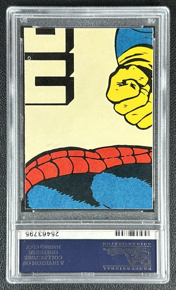 DAREDEVIL WAIT TILL I TURN ANTENNA PSA 8 1966 DONRUSS MARVEL SUPER ...