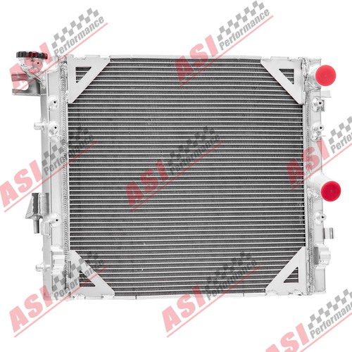 3 Rows Aluminum Radiator for 2007-2018 2010 Jeep Wrangler JK HEMI ...