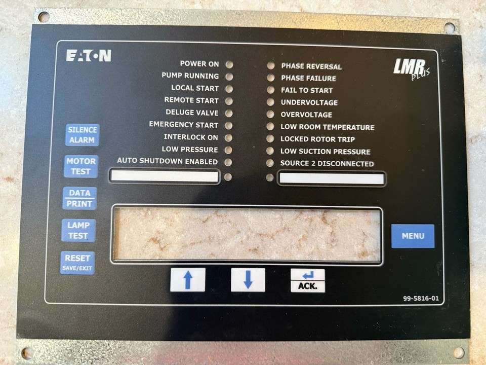 Eaton LMR Plus Logic Board PN: 99-5835-12 Includes Keypad Membrane | eBay