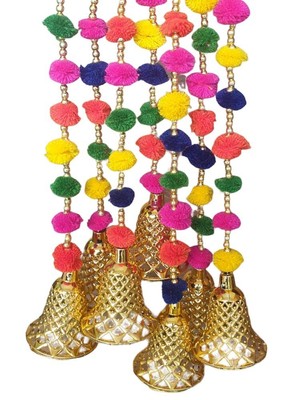 Export Quality Pom Pom Door Hanging Toran Latkan for Party Birthday ...