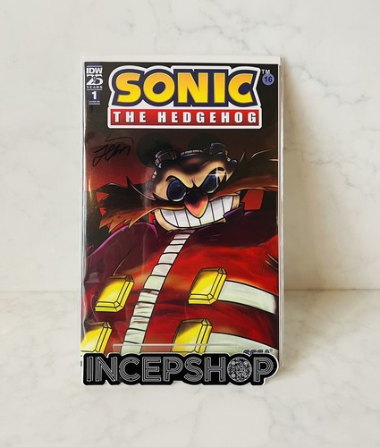 Sonic The Hedgehog IDW Comics #1 C2E2 Exclusive Eggman Cover RE, JEM ...