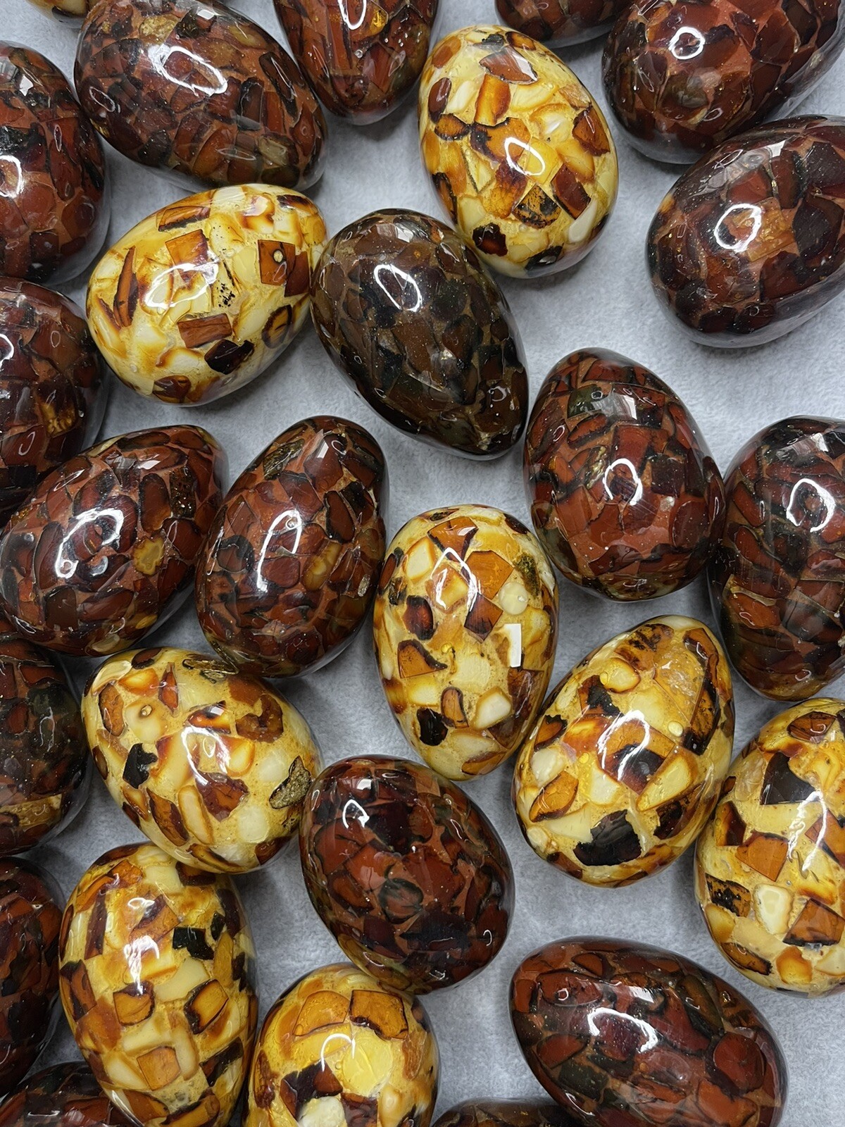 Natural Baltic Amber Stone Egg Souvenir,Real Egg Size.Genuine AMBER EGG ...