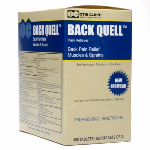 Medique Products 1615587 Back Quell Back-Pain Relief Pills - 150 ...