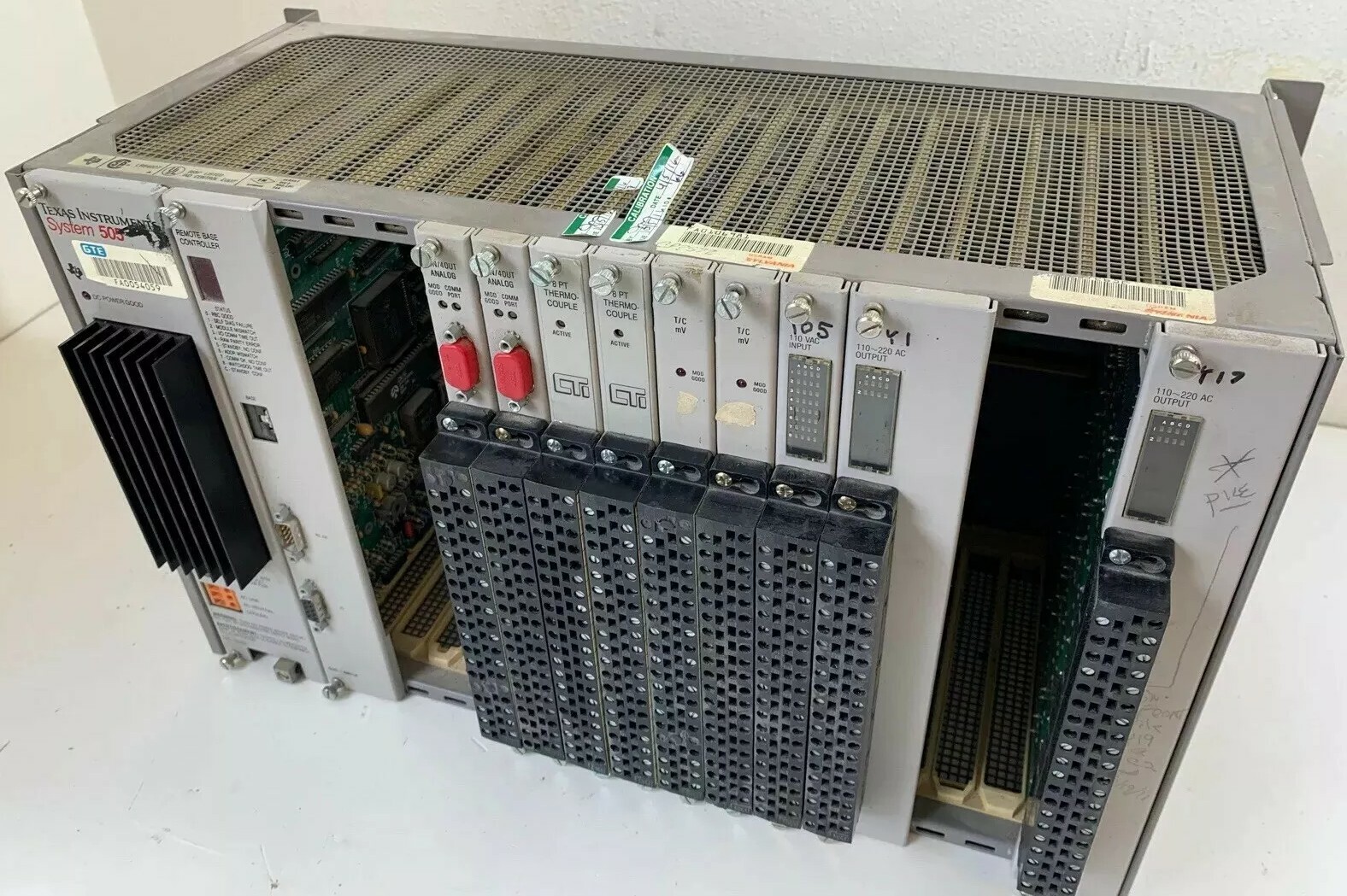 Siemens Simatic 505 PLC Rack W/ Modules See Description *Warranty~Fast ...