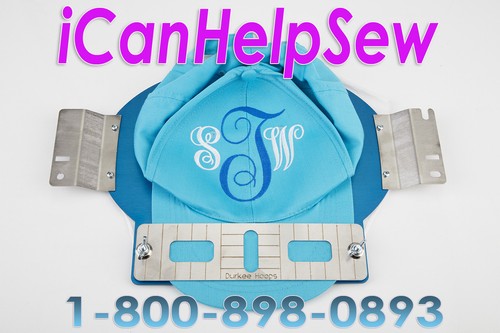 Durkee Embroidery Cap Hat Frame Hoop Brother PR Series 6 and 10 Needle ...