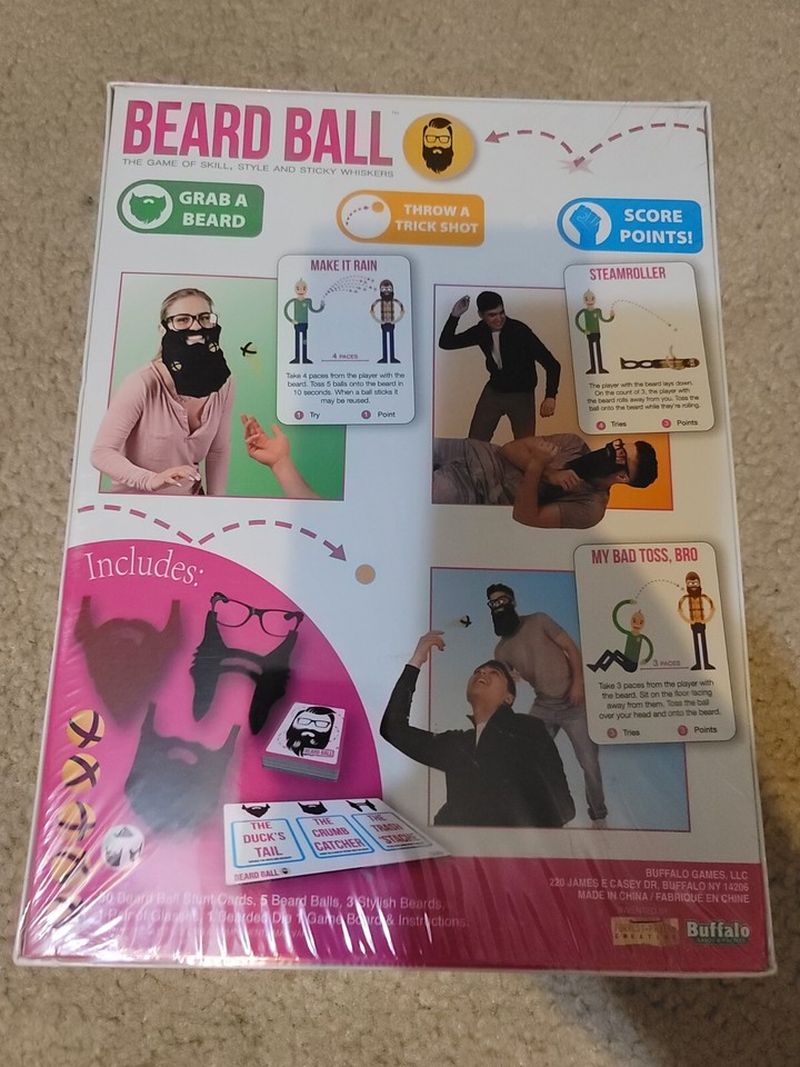 Buffalo Games BEARD BALL Ages 14+ 3+ players NEW | eBay