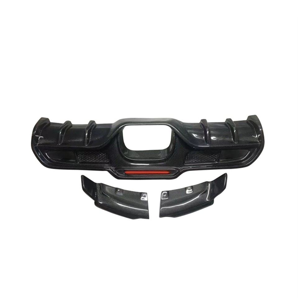 Rear Bumper Diffuser Lip Kit For MINI Cooper S F54 F56 F56 F57 Real ...