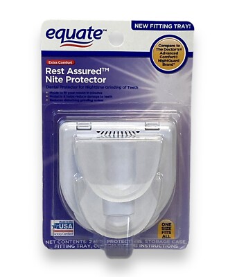 Equate Rest Assured Dental Nite Protector Mouth Guard + Storage Case ...