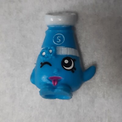 Shopkins Season 1 Rare Sally Shakes 1-018 Blue Pantry Collection Salt ...