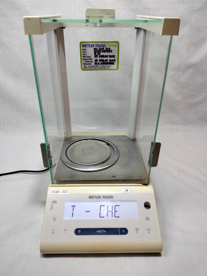 Mettler Toledo ML204/02 NewClassic MF Precision Analytical Balance 12V ...