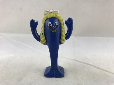 Gumby Rubber Figure - Art Clokey 1988 - GOO BLUE GIRL HARD TO FIND | eBay