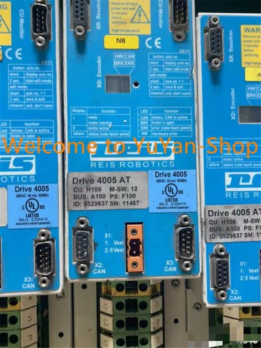 1Pc Used Reis Robotics Drive 4005 AT Servo Amplifier ID:3529637 #T3964 ...