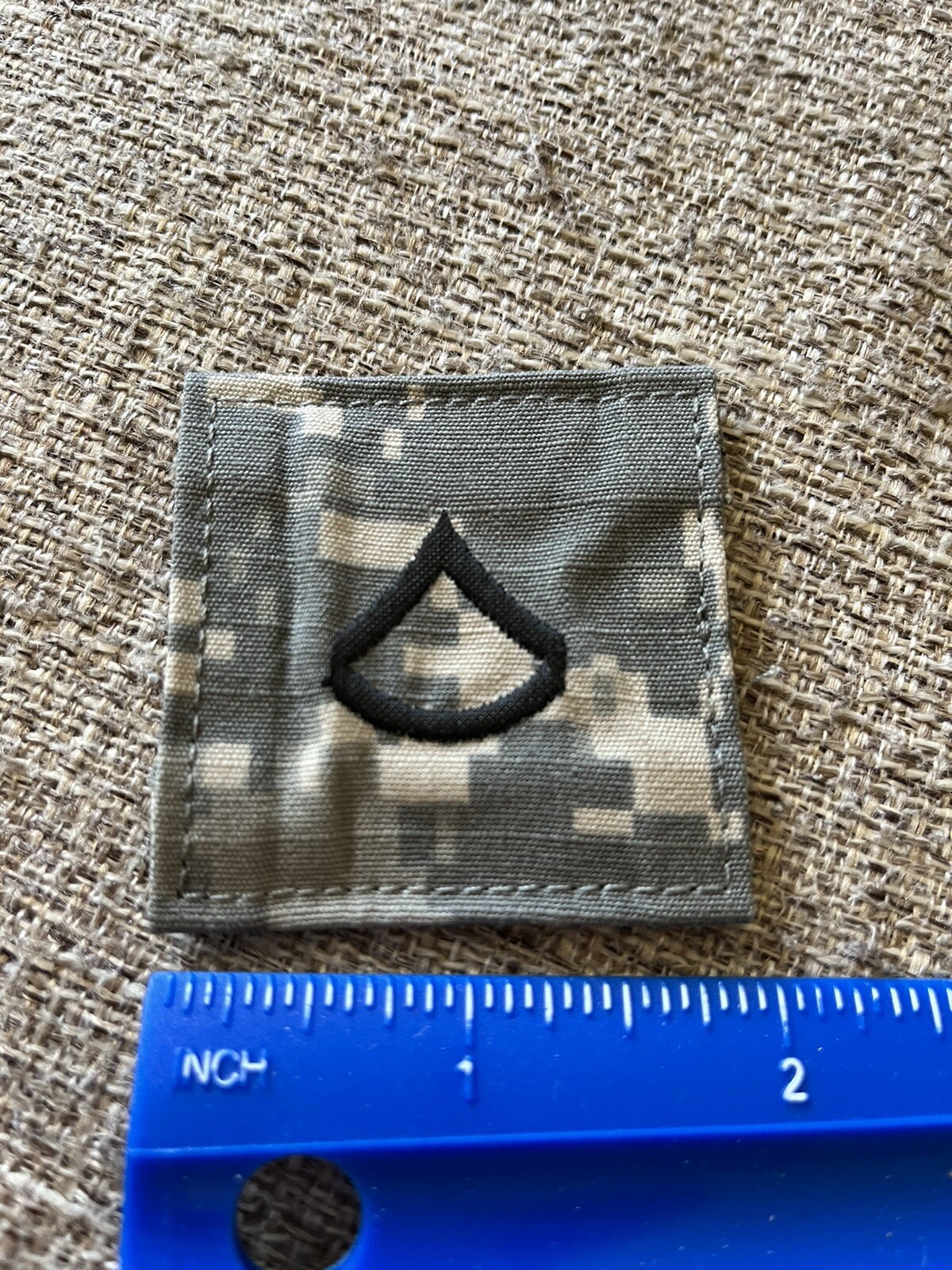 US Army Private First Class PFC E-3 Rank ACU Hook / Loop Patch INV6637 ...