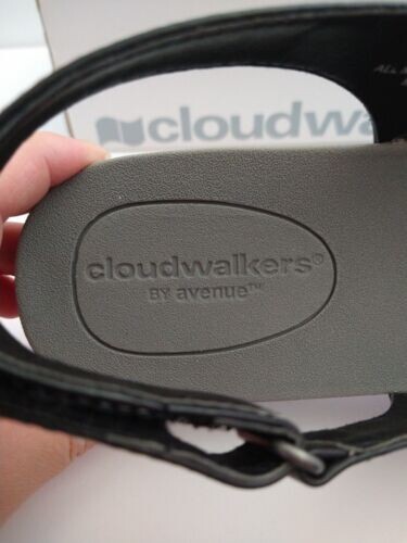 Cloudwalkers By Avenue Strappy Adjustable Hook And Loop Sandals Women's Size 11W | eBay