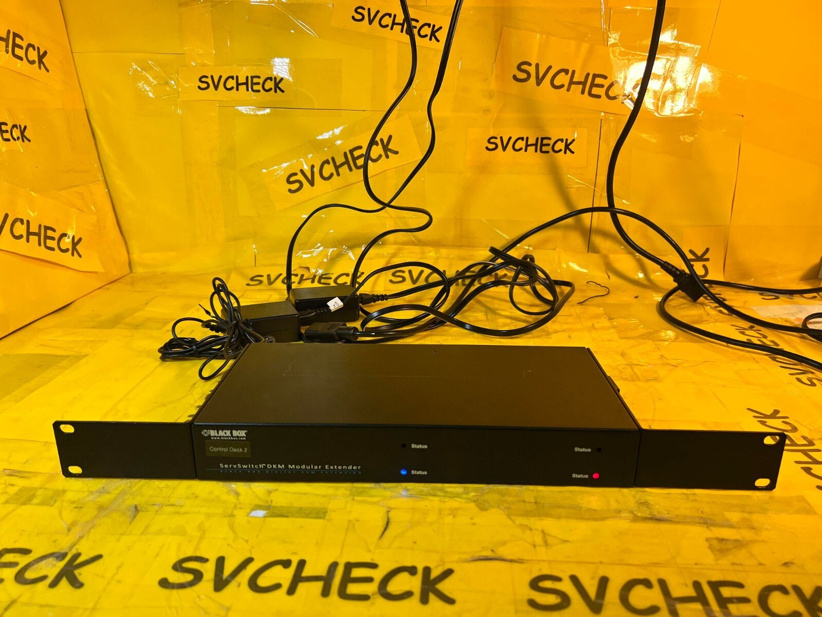 BLACK BOX ACXMODH4R-R2 SERVSWITCH DKM MODULAR EXTENDER W USB/DVI ...