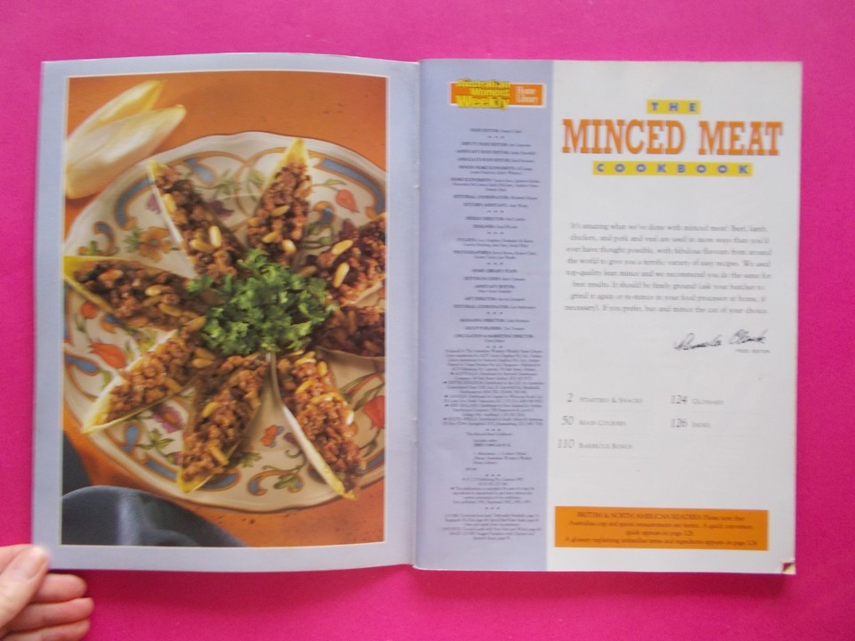 The Australian Women's Weekly - The Minced Meat Cookbook - Mince Meat ...