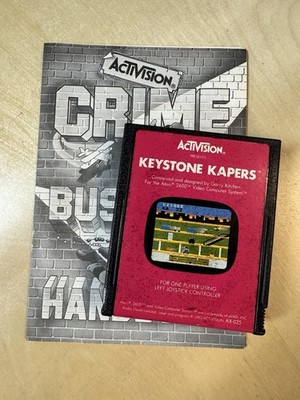 Keystone Kapers (Atari 2600, 1983) Authentic Cartridge and Manual | eBay
